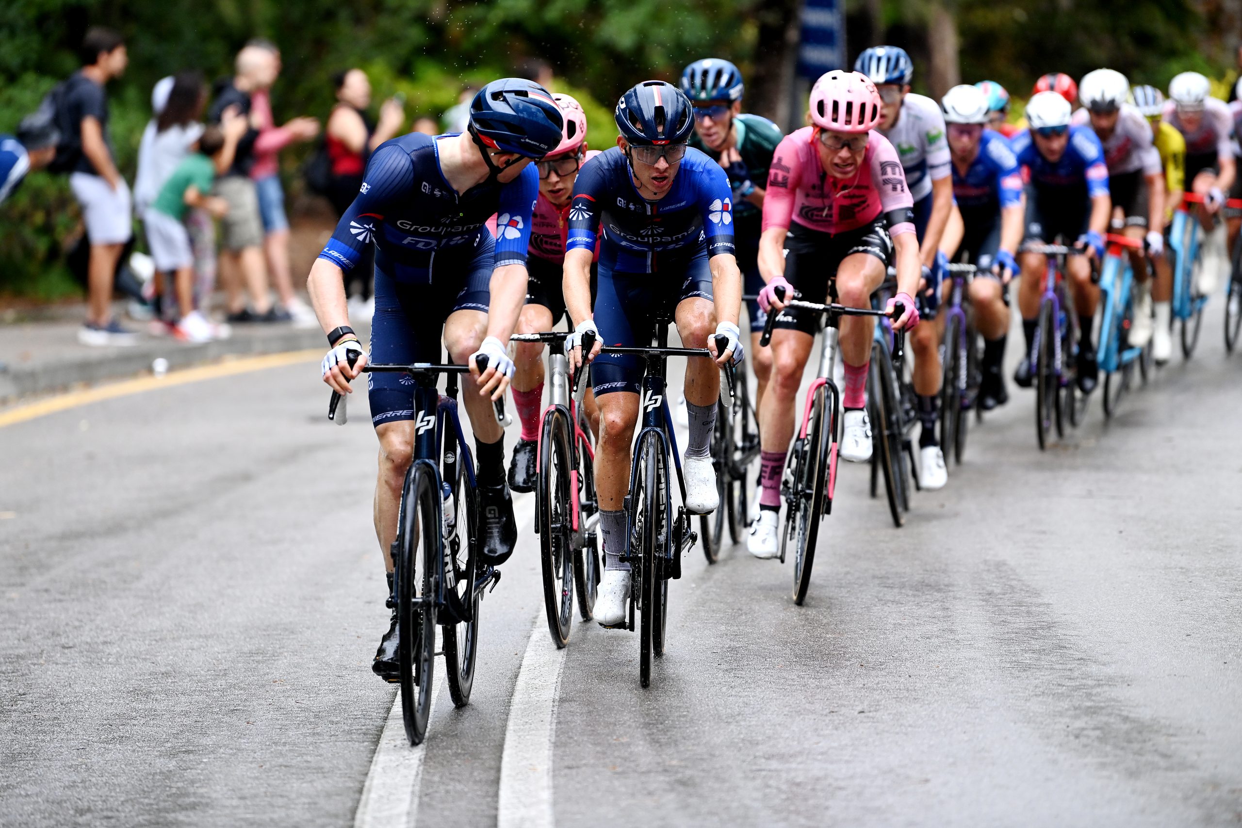 Romain Grégoire seventh and already in the mix